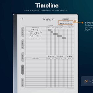 Project Planner for Remarkable 2 and Remarkable Paper Pure Tablet ...