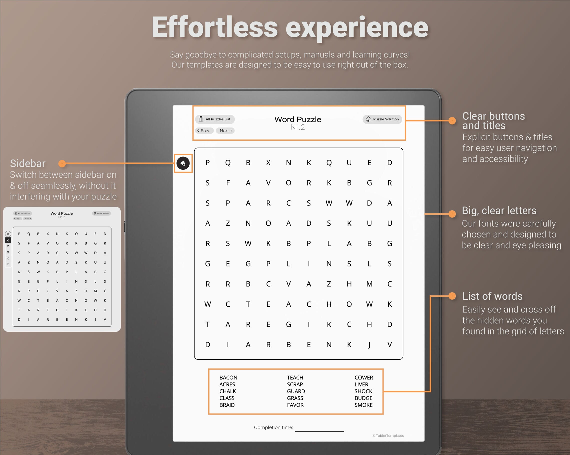 Kindle Scribe Word Search Puzzle Games Bundle - Etsy
