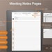 Kindle Scribe Meeting Notes Template: Hyperlinked Notebook (PDF) - Etsy