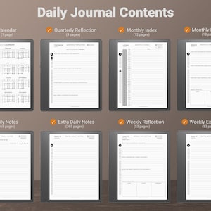 Kindle Scribe Templates Productivity Bundle 2026-2027: Planner, Journal ...