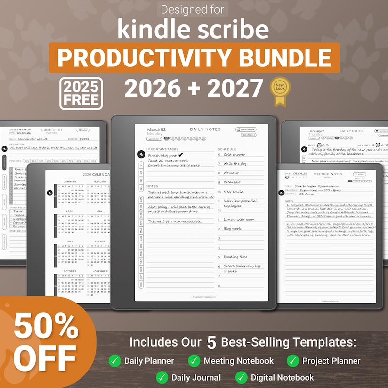 2026 Pdf Ultimate Planner - Etsy UK