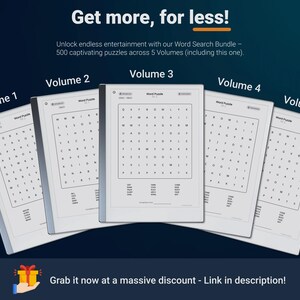 Word Search for Remarkable - Vol 4 - Puzzle Games, Hyperlinked PDF ...