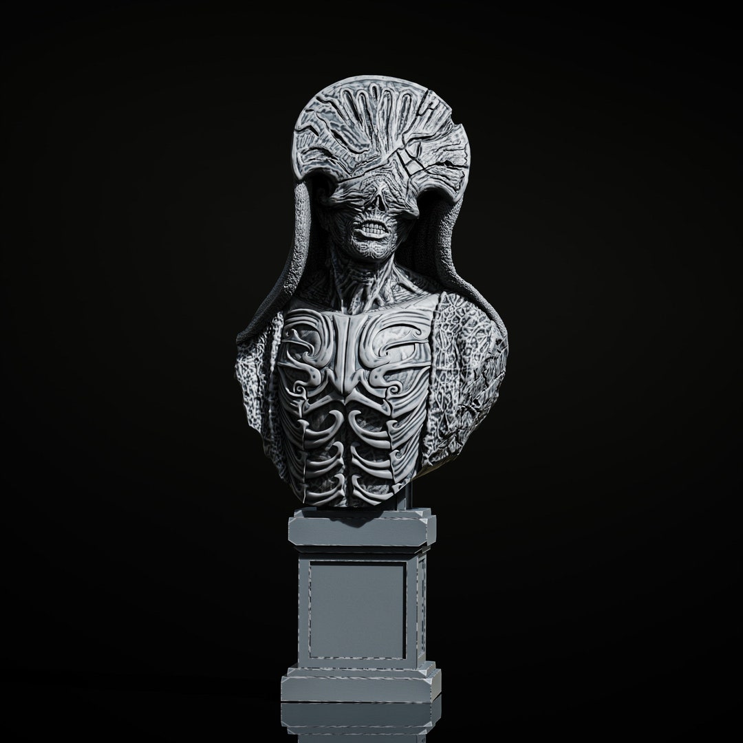 Angel of Death Hellboy Bust in 3D Printing - Etsy