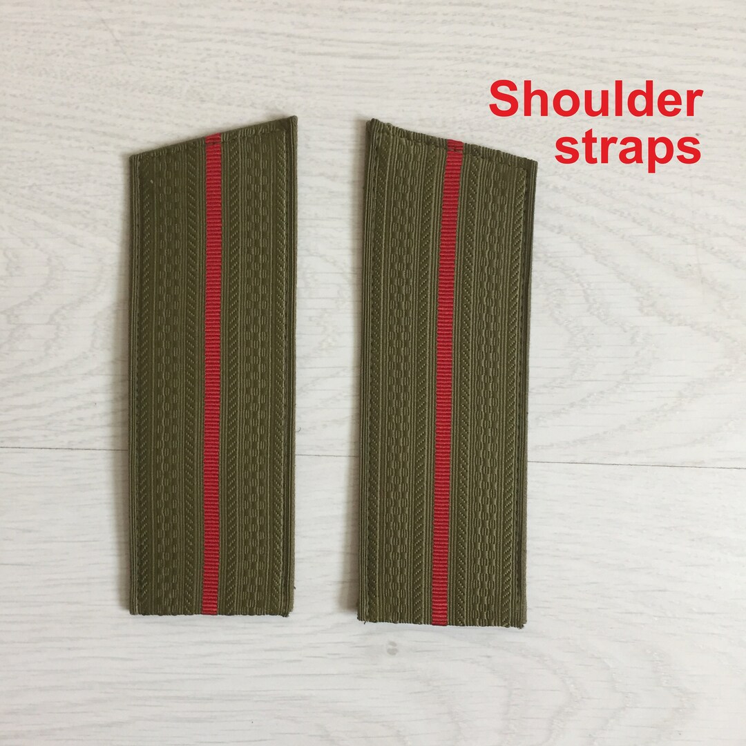 Soviet Officer Shoulder Straps. Army of the USSR 1979. 1 Pair ...