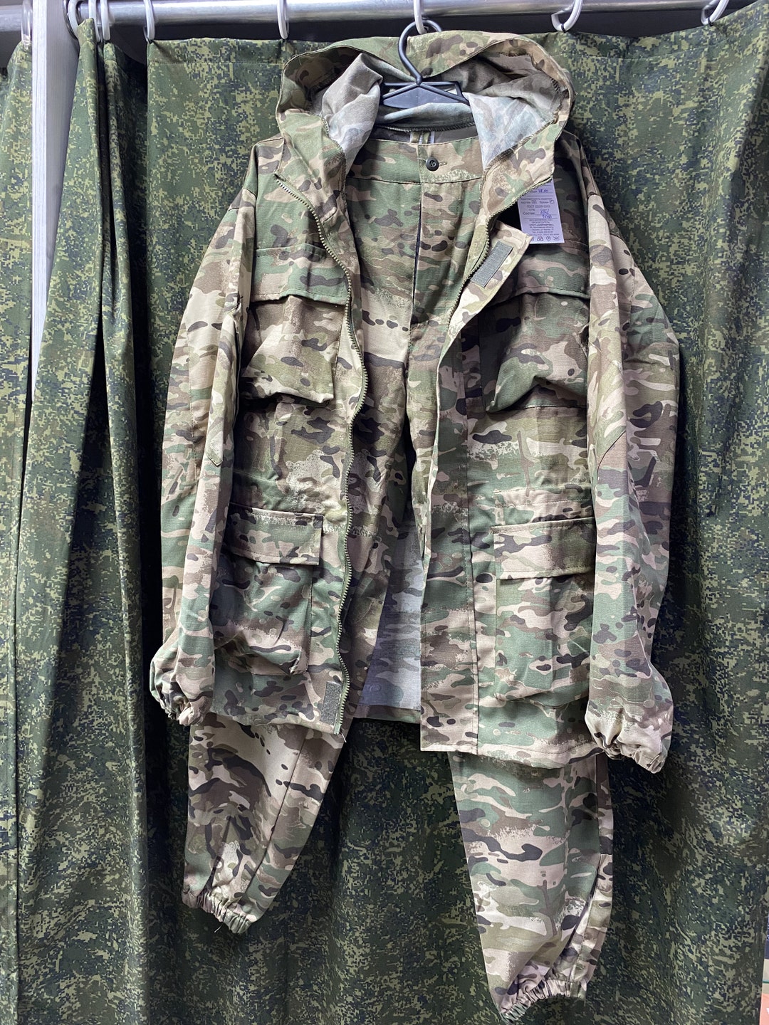 Camo Suit Multicam. Russian Sniper Recon VDV Coverall. Military ...