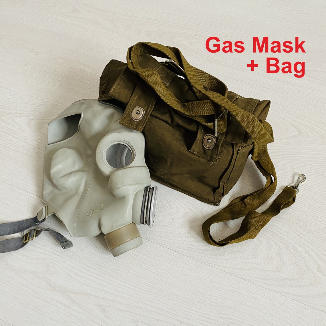 Soviet Gas Mask PMG & Original Bag. USSR Respirator Máscara - Etsy ...