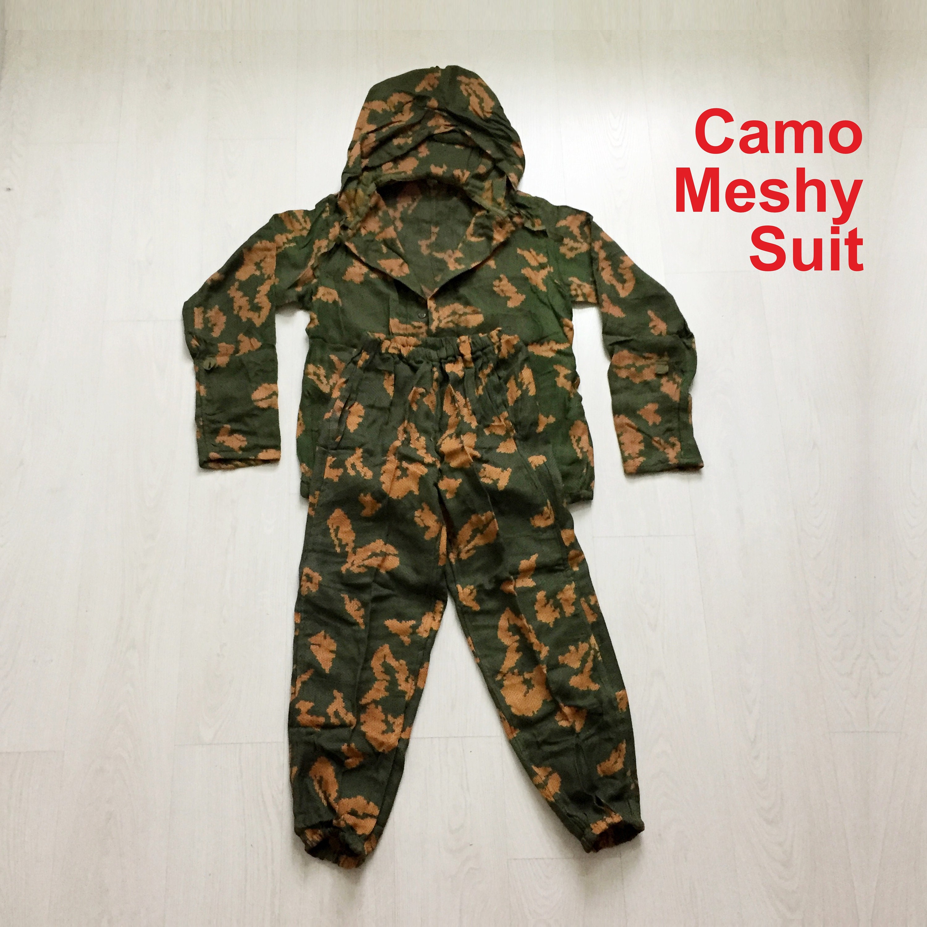 Soviet Camo Meshy Suit KZS. Size 1. Sniper Tactical Jumpsuit - Etsy
