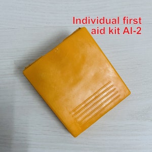 Soviet First Aid Kit AI-2. Individual NBC Protection. Cold War Medic ...