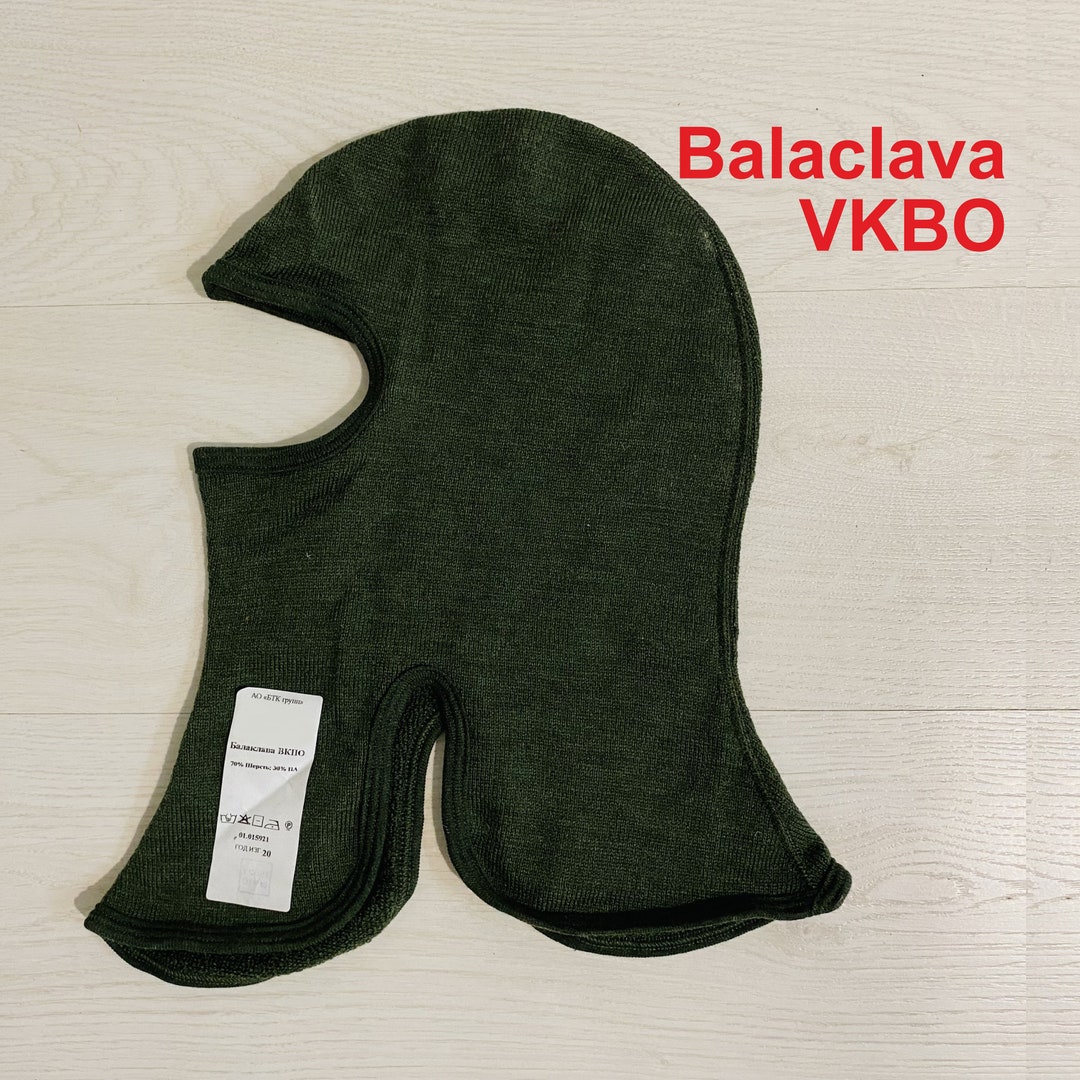 Russian Army Military Balaclava VKPO. Winter Tactical Balaclava. Hat ...