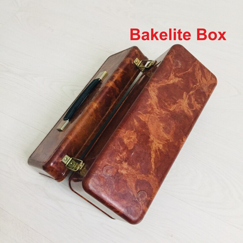 Large Soviet Bakelite Box. Big Original Storage Box. Russian Ammo Box ...