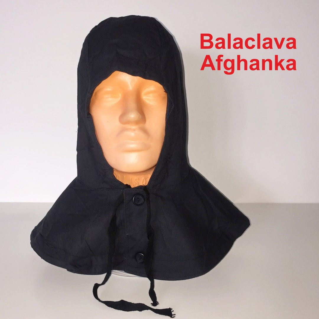 Soviet Army Cotton Balaclava. USSR Balaclava Hood Part of OKZK Set ...
