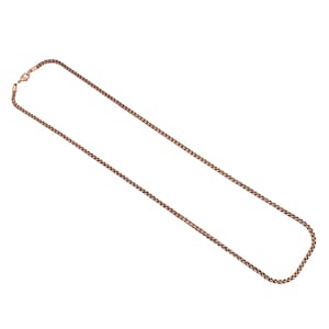 Pure Copper Wheat Chain, 100 % Oxidized Copper Chain Necklace, Solid ...