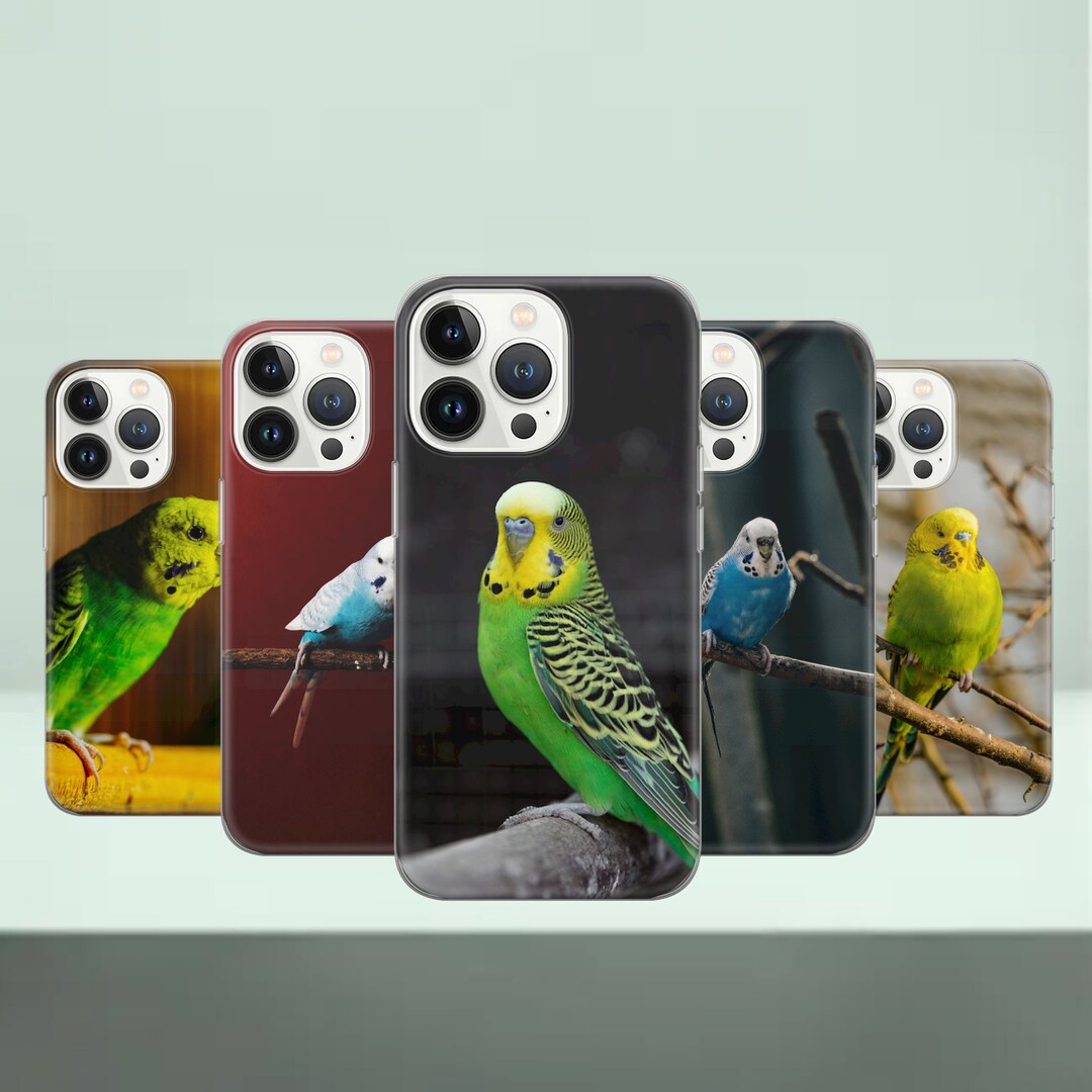 Parakeet Phone Case Budgie Cover for Pixel 7 Pro 6A iPhone 14 - Etsy