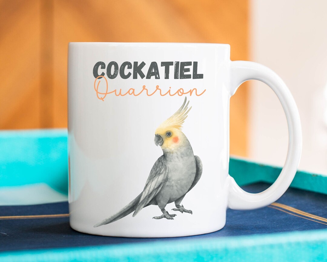 Cockatiel Quarrion Coffee Mugs, Cockatiel Mom Gifts, Gift for Cockatiel ...