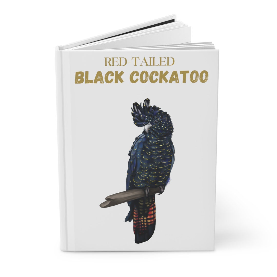 Red - Tailed Black Cockatoo Journal, Wildlife Carer Gifts, Bird Breeder ...