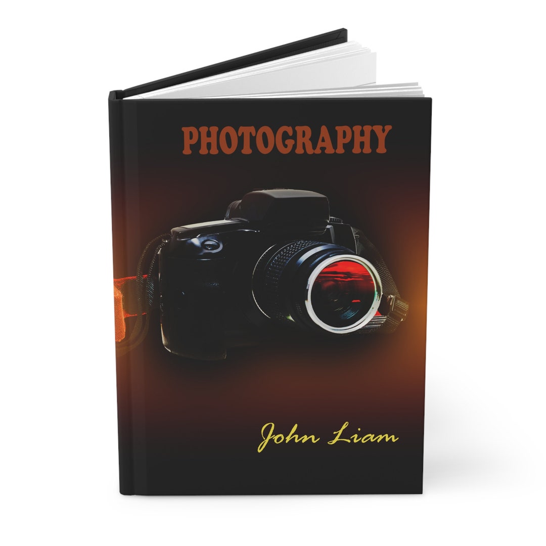 Custom Photographer's Hardcover Journal, Personalized Journals, Gift ...