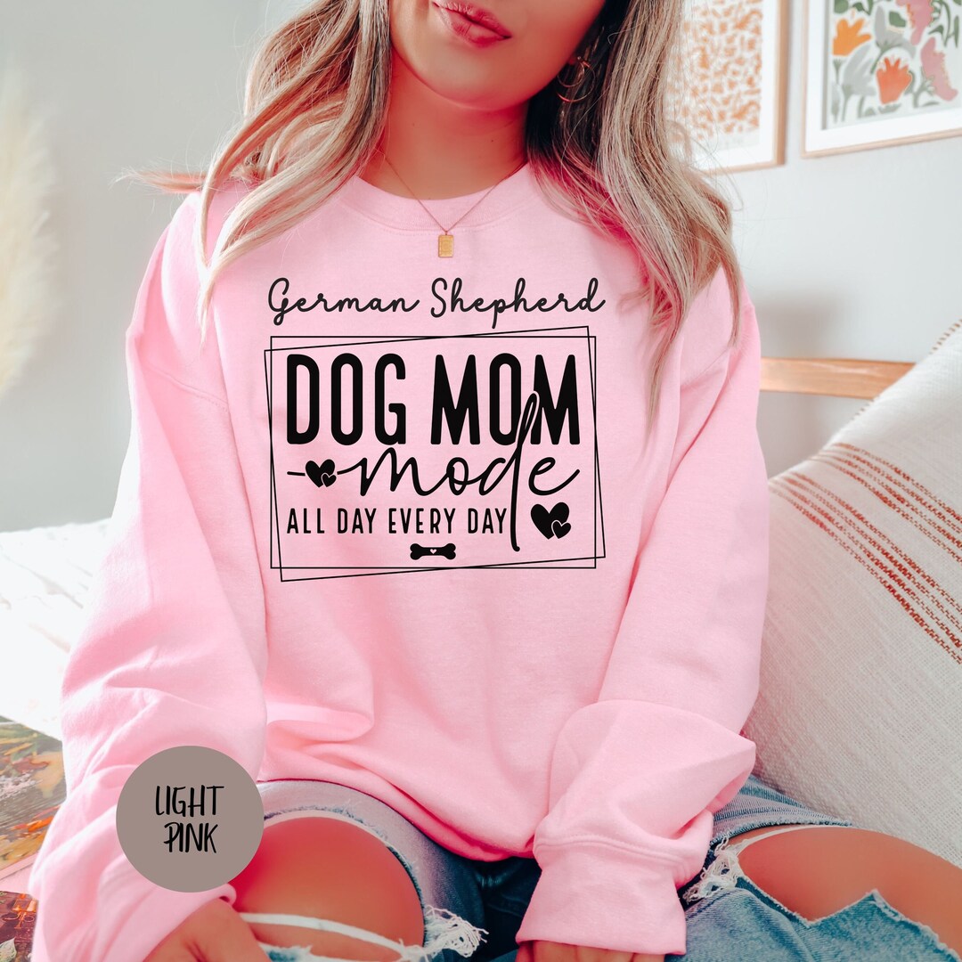 German Shepherd Mama Sweatshirt, German Shepherd Gift, Shepherd Mom ...