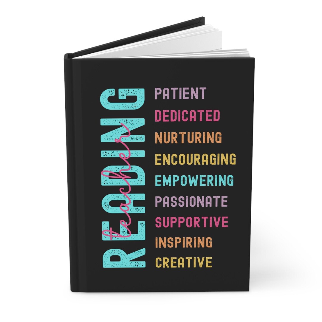 Reading Teacher Journal, Teacher Gifts, Teacher Appreciation, Teacher ...