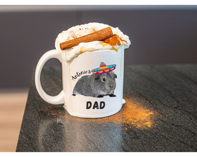 Custom Guinea Pig Mug, Personalized Pet Mug, Custom Guinea Pig Mug ...