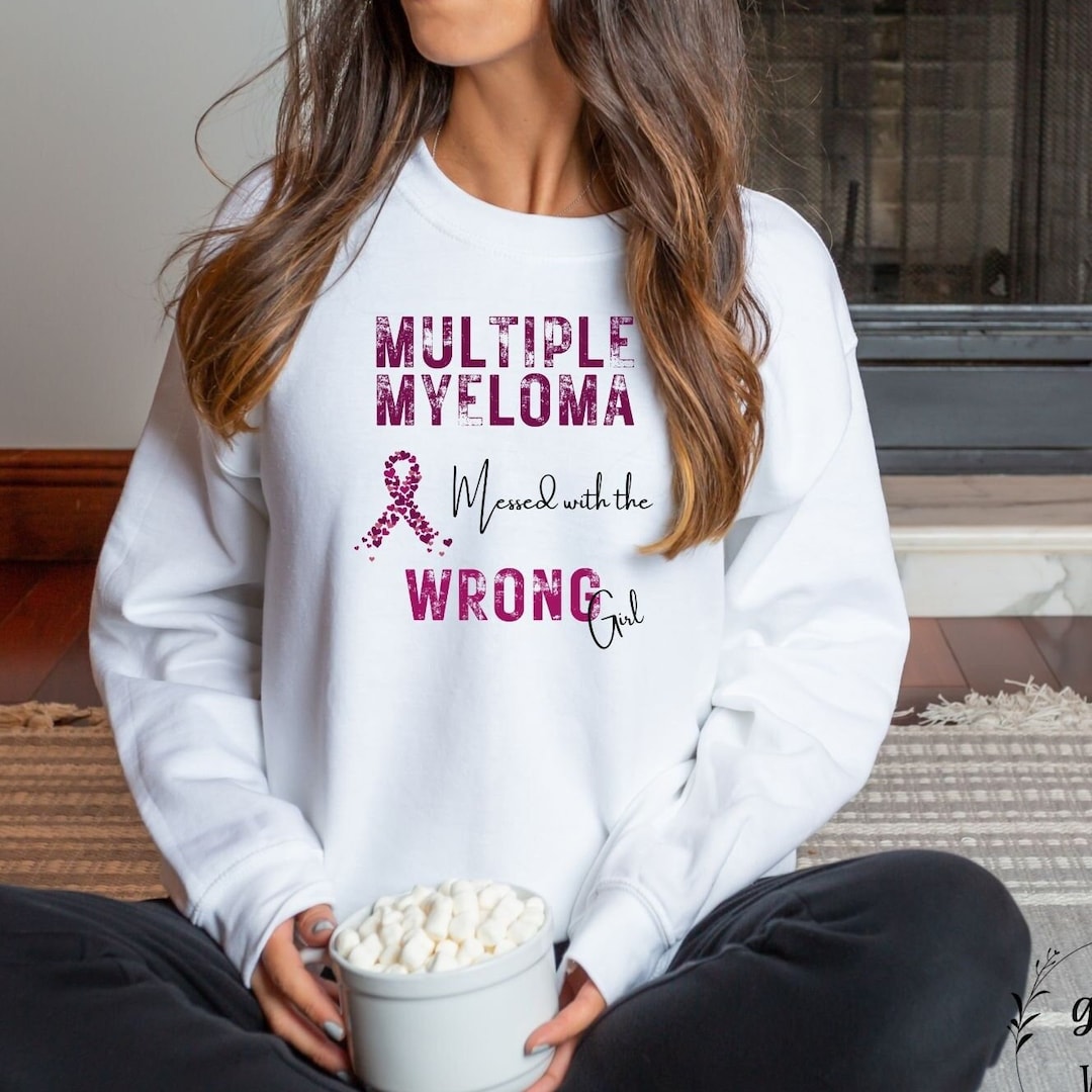 Multiple Myeloma Sweatshirt, Multiple Myeloma Sweater, Cancer Awareness ...