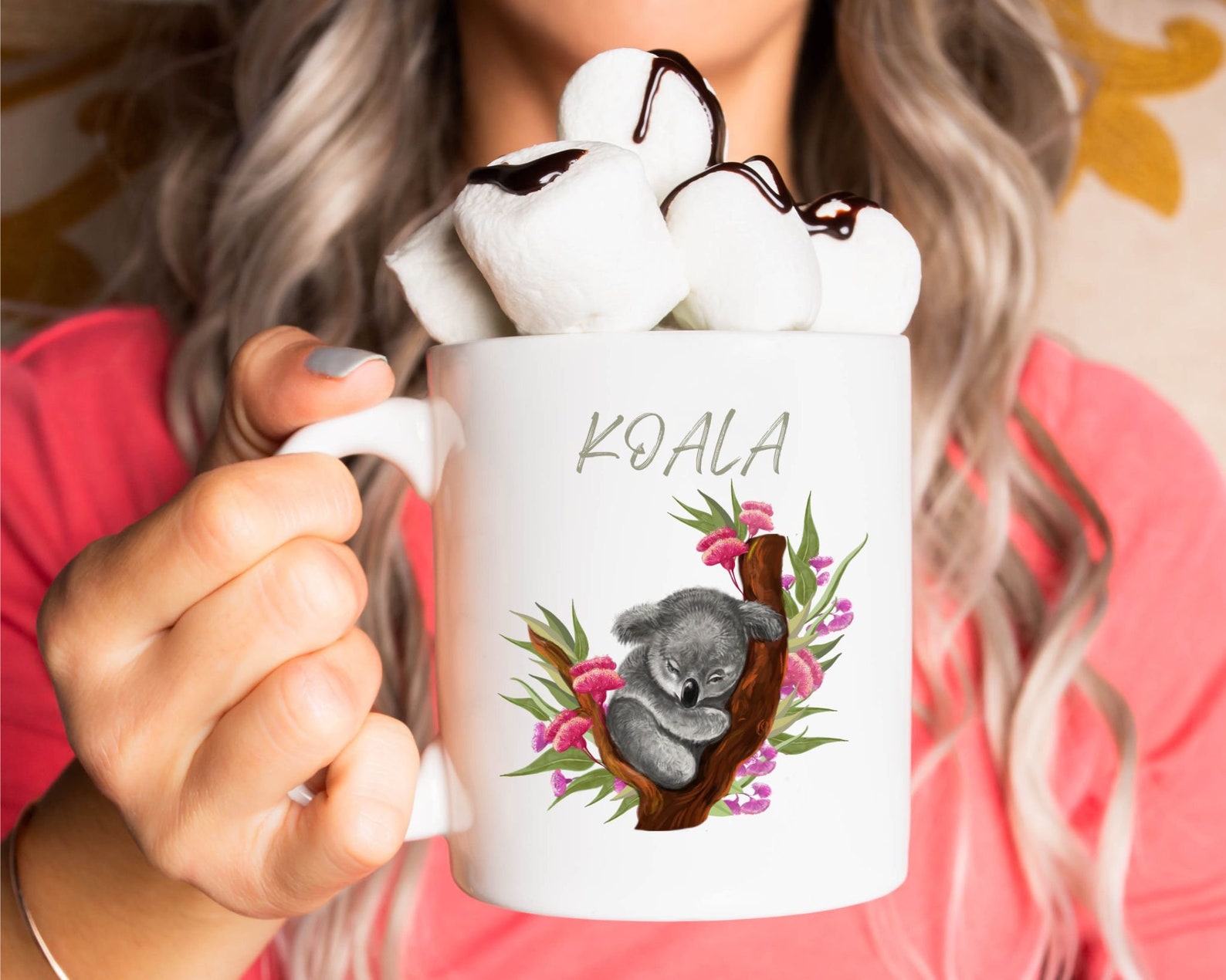 Koala Coffee Mug Australian Animal Gift for Coffee Lover Mug for Koala ...