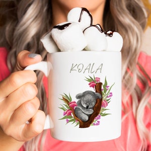 Koala Coffee Mug Australian Animal Gift for Coffee Lover Mug for Koala Lover Australian ...