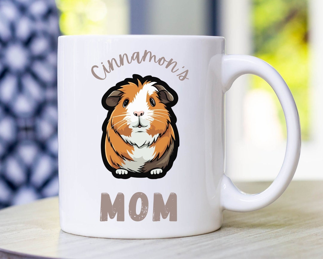 Custom Guinea Pig Mug, Personalized Pet Mug, Custom Guinea Pig Mug ...