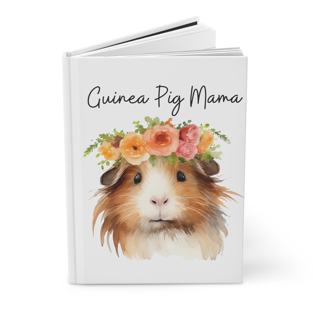 Personalized Guinea Pig Journal: Floral Cavie Mom Gift - Etsy UK