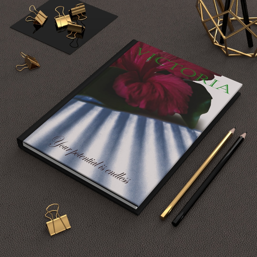 Floral Journal Red Hibiscus Journal Thank You Gift Birthday - Etsy