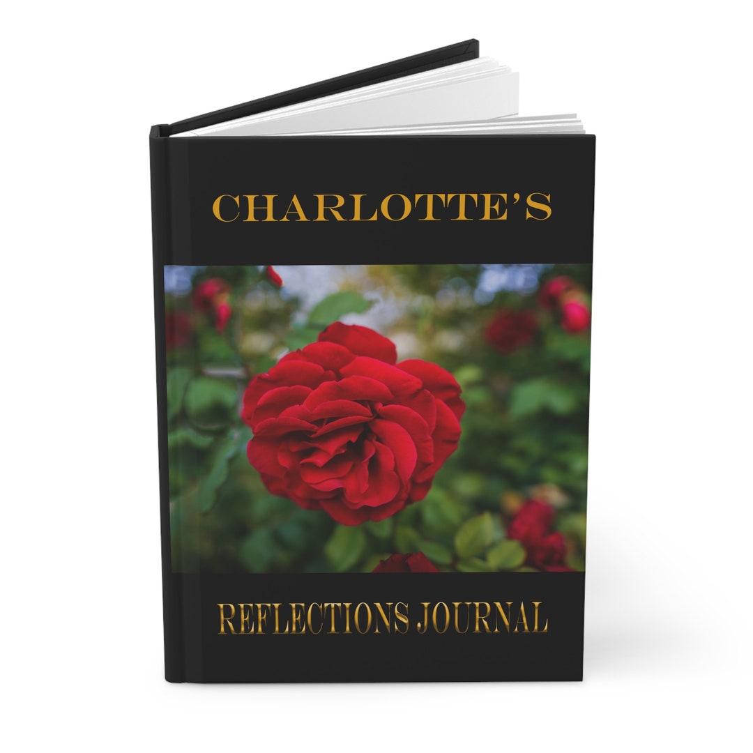 Custom Reflection Journal, Personalized Hardcover Journal, Custom ...