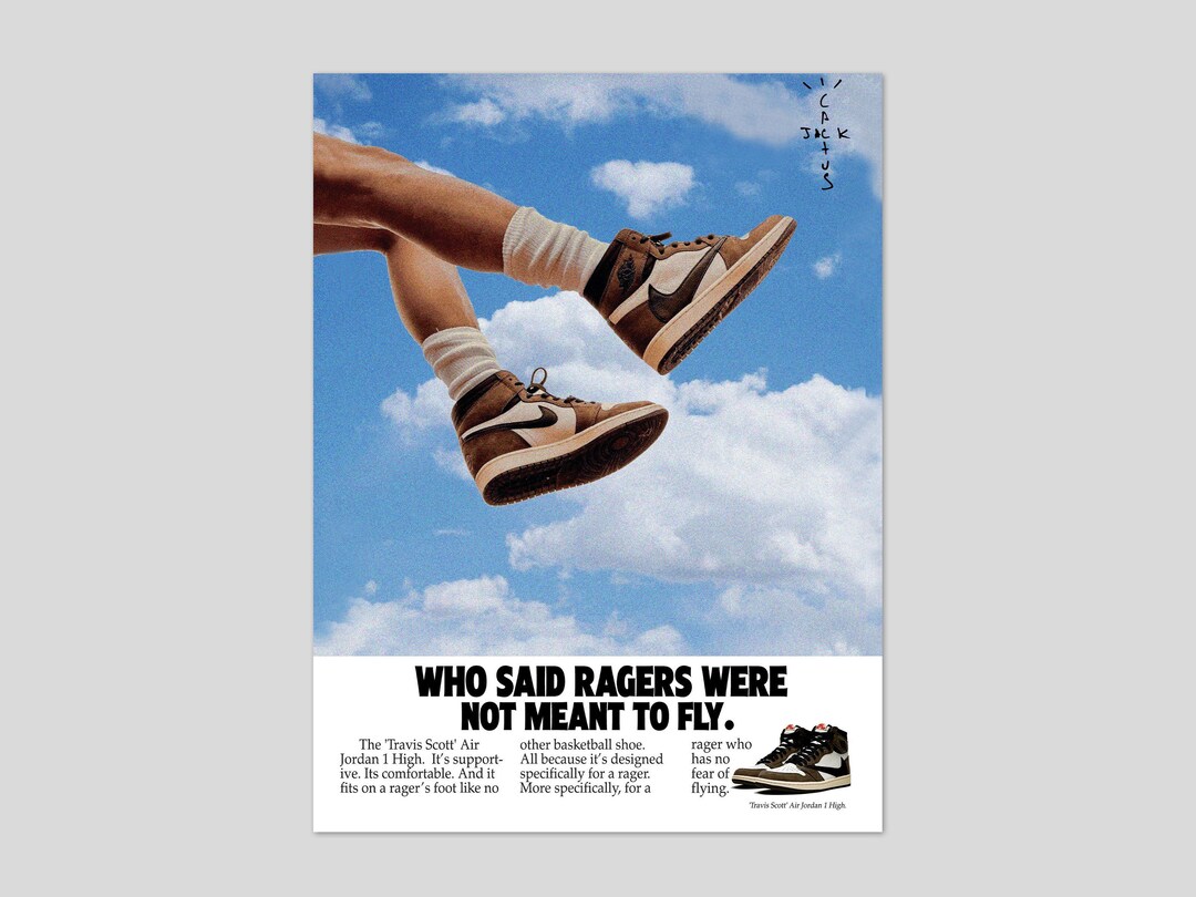 Nike Cactus Jack Poster - Etsy