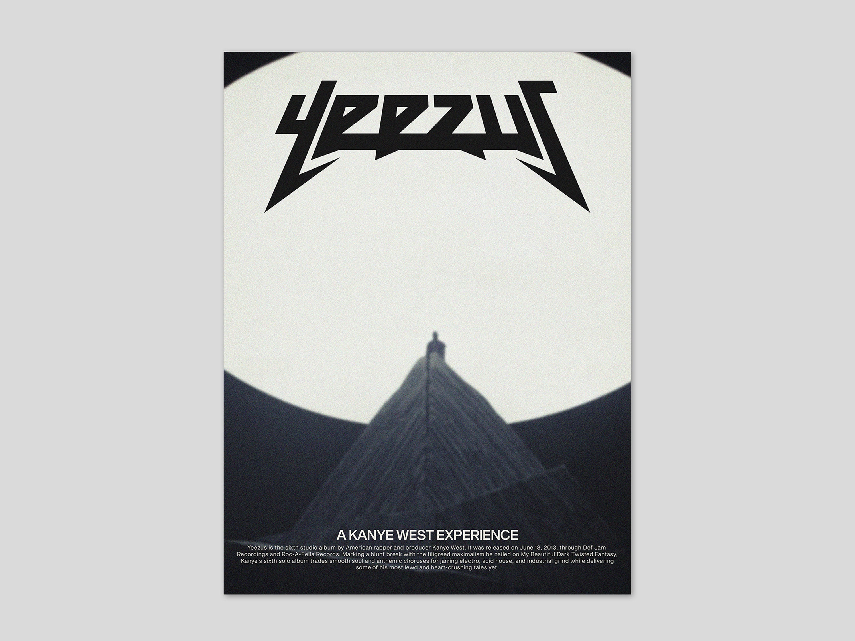 Kanye West Yeezus Poster
