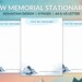 JW Memorial Stationary Mountain Design Bundle Letterhead Memorial ...