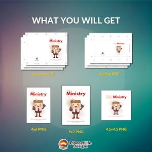 JW Pioneer Gift School Card Ministry Creative Unique Love New Service ...