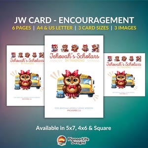 JW Cute Encouraging Card, SKE School for Kingdom Evangelizers, PSS ...