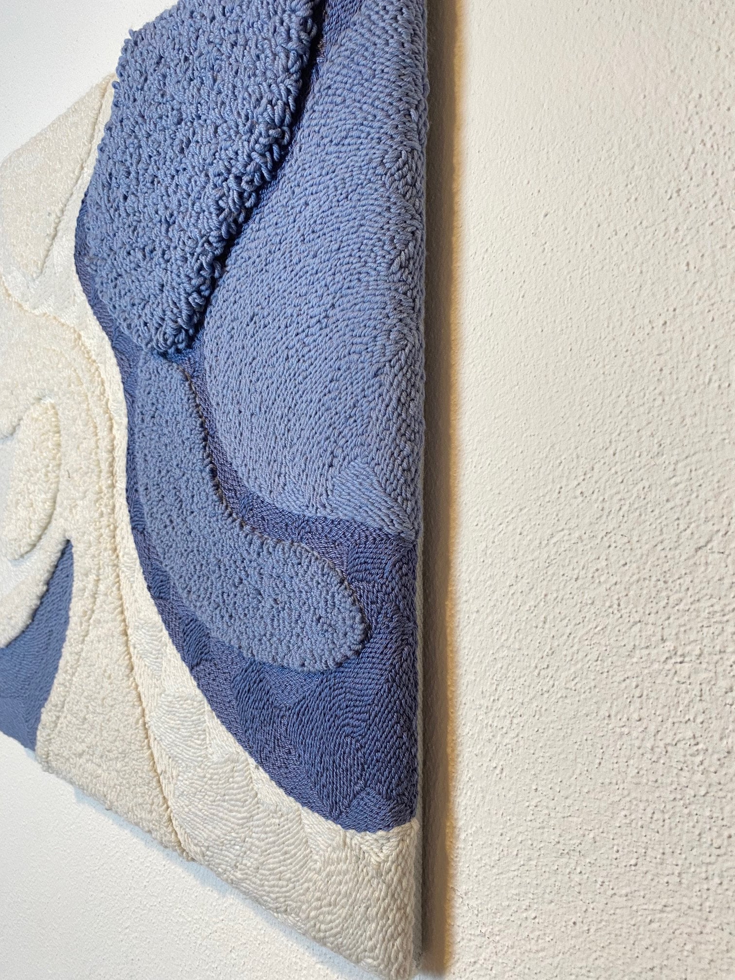 Punch Needle, Abstract Wall Art, Woven Art, Fiber Art, Home Decor, Gift ...