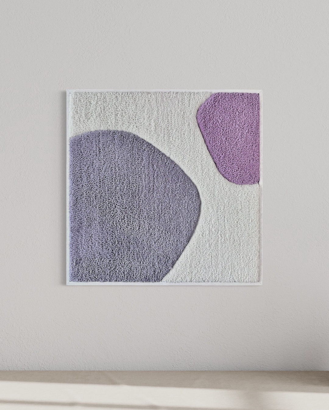 Abstract Tufted Wall Art, Modern Textil Art, Tapestry, Gift - Etsy