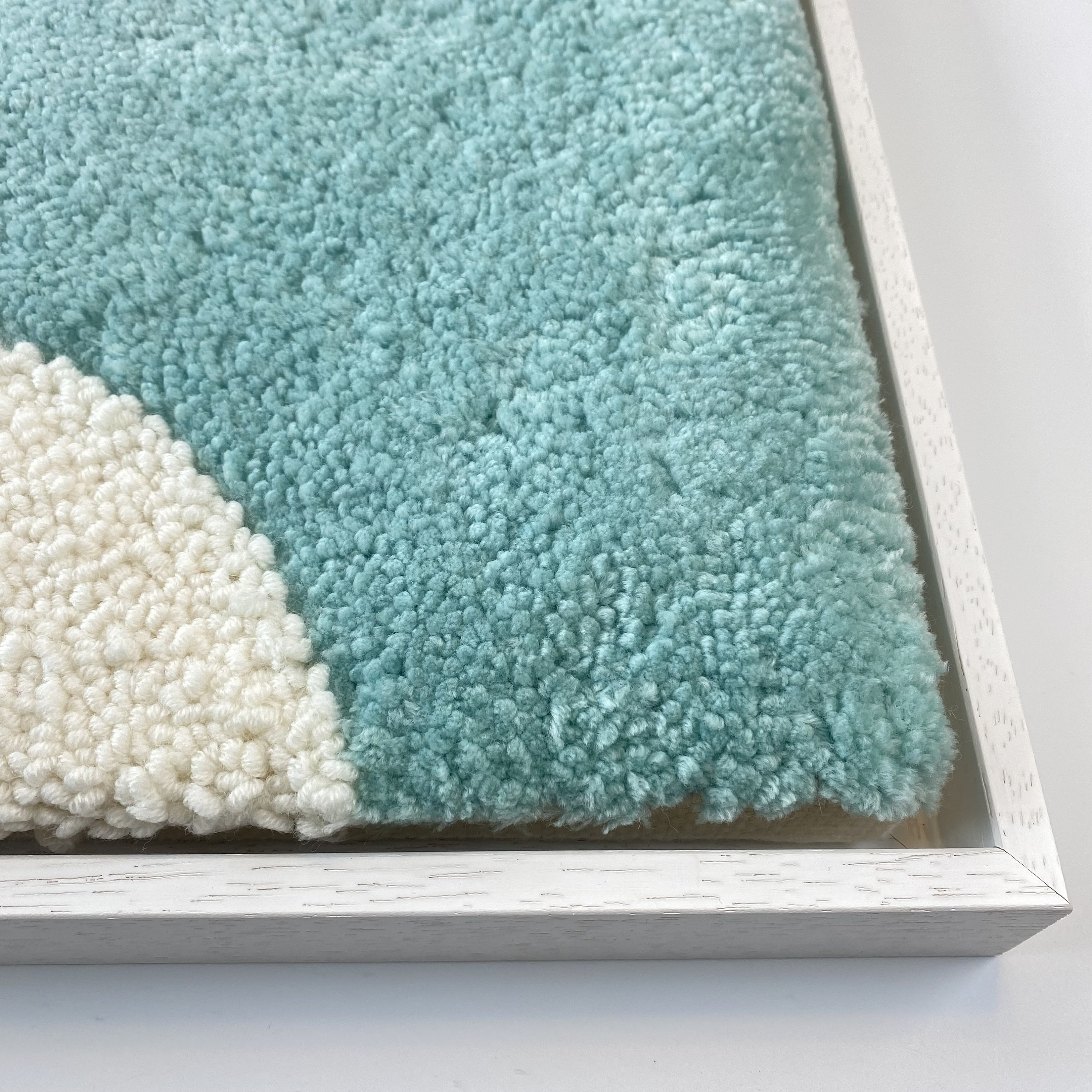 Modern Wall Art, Punch Needle Artwork, Fiber Art, Abstract Wall Art ...