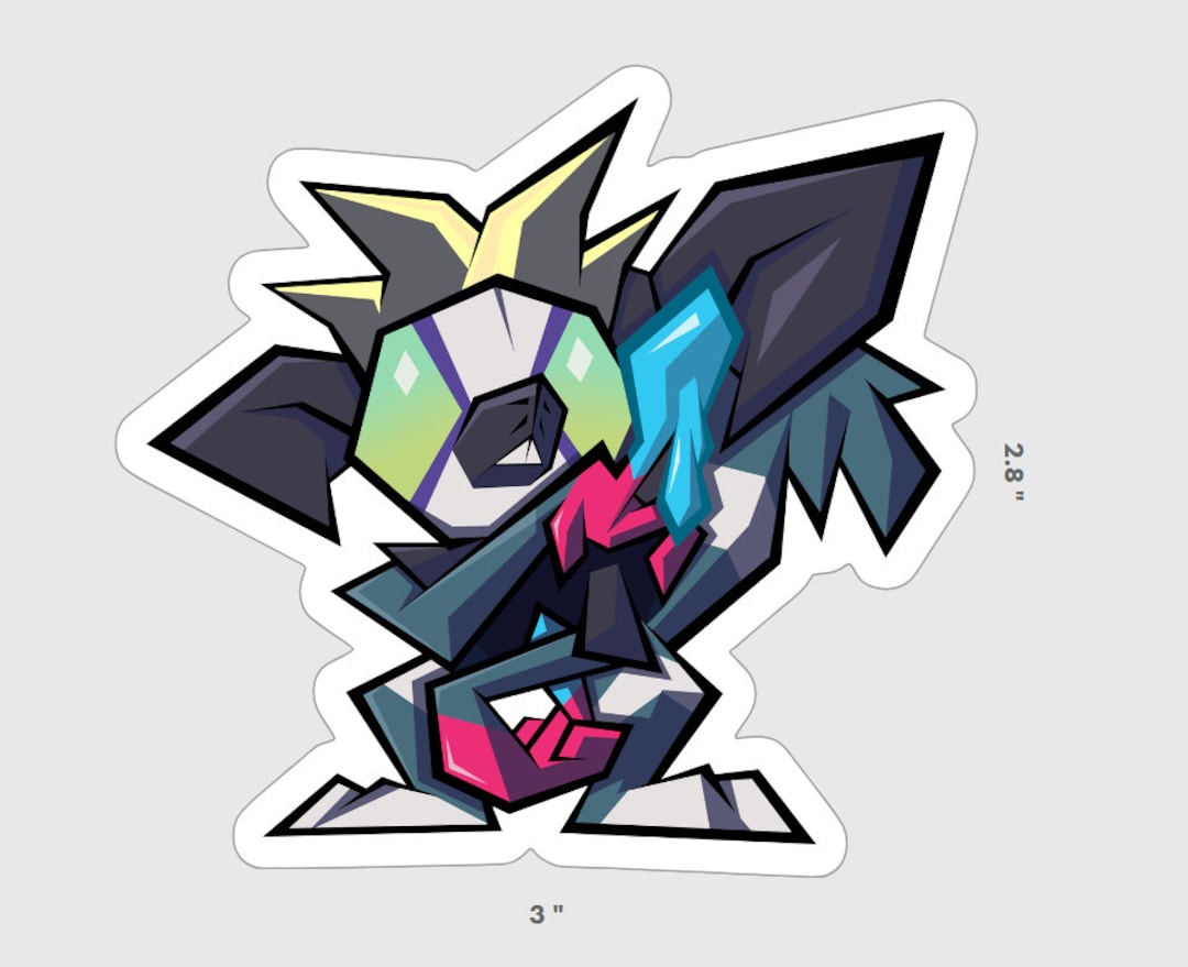 Grafaiai Graffiti Monkey Poke DIY Cut Vinyl Sticker - Etsy