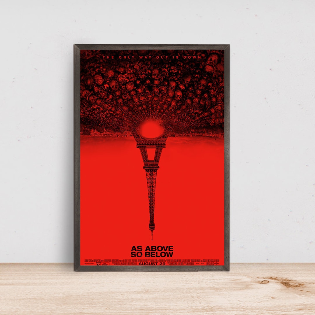 As Above, so Below Movie Poster, Room Decor, Home Decor, Art Poster for ...