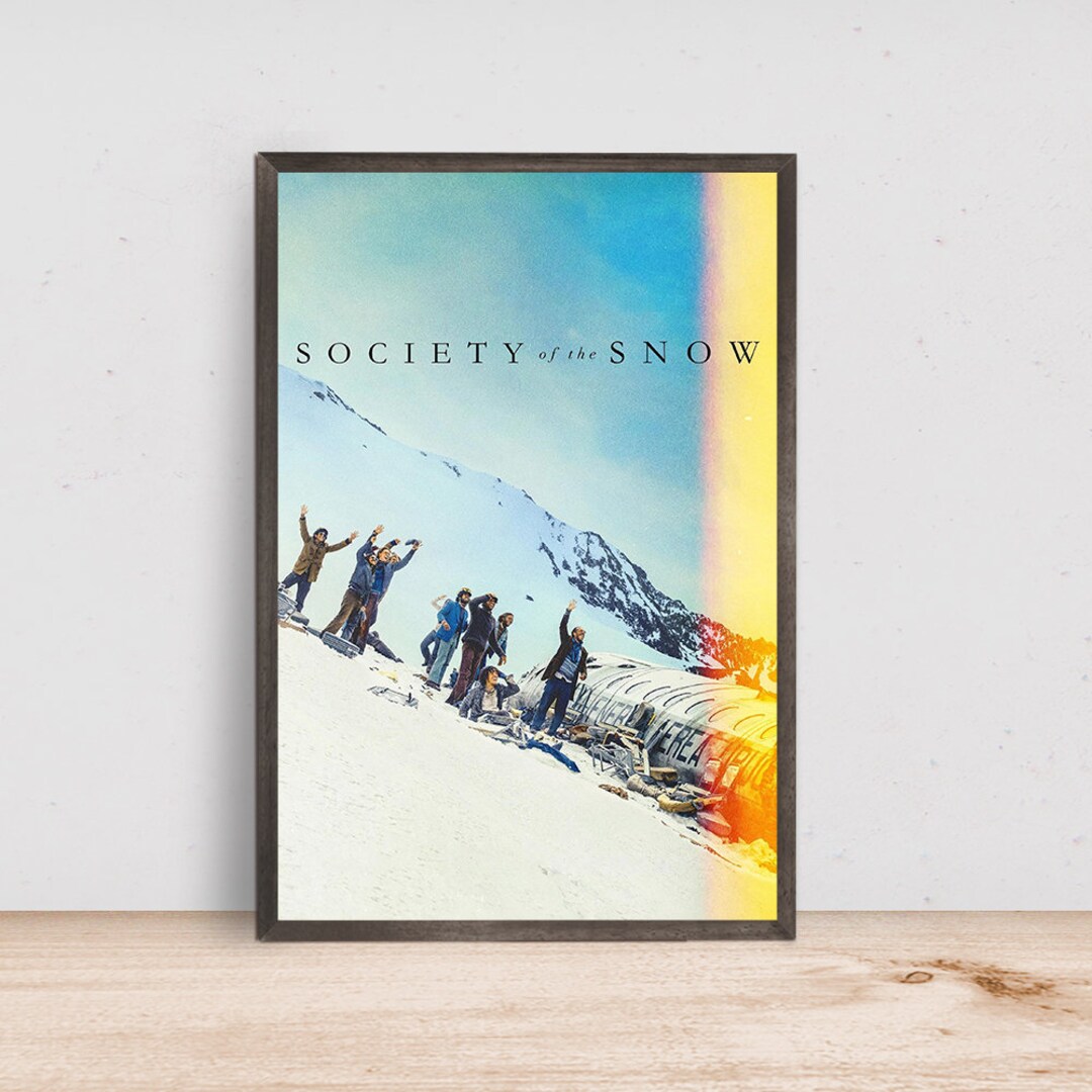La Sociedad De La Nieve Movie Poster, Room Decor, Home Decor, Art ...