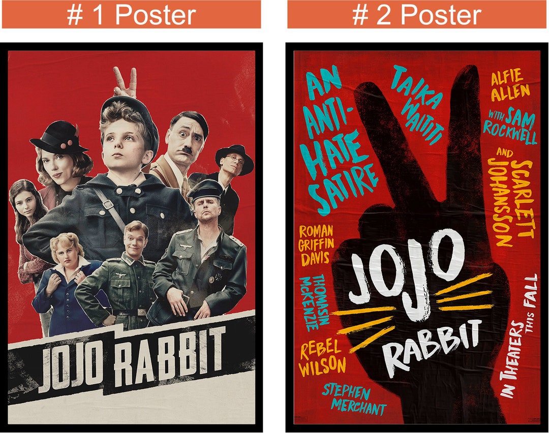 Jojo Rabbit Movie Poster Room Decor Home Decor Art Poster - Etsy