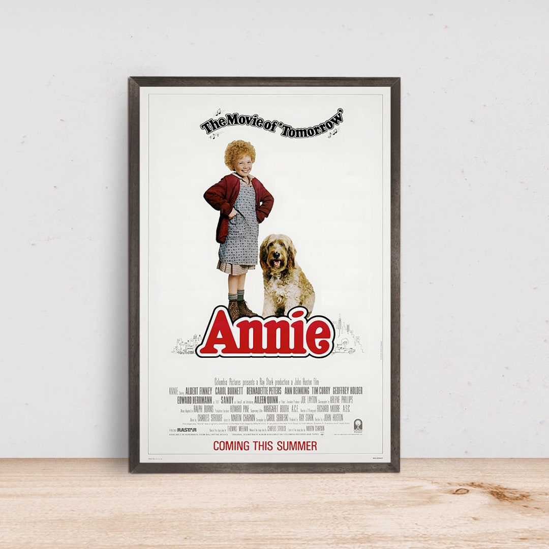 Annie Movie Poster, Room Decor, Home Decor, Art Poster for Gift - Etsy