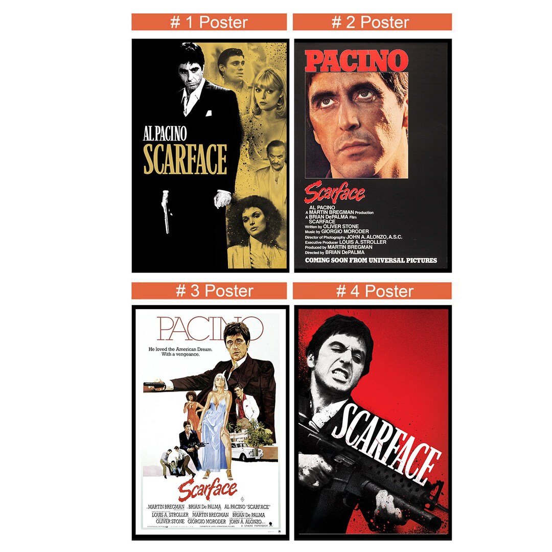 Cartel de la película Scarface / Cartel de la película - Etsy España