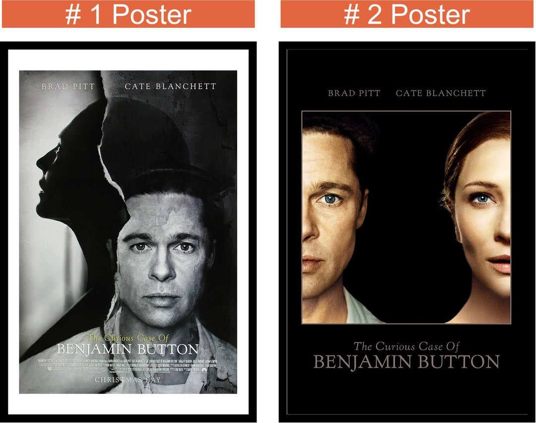 The Curious Case of Benjamin Button Movie Poster Room Decor - Etsy