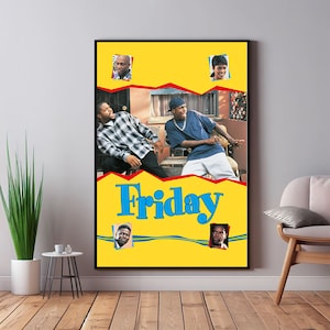 Friday Movie Poster Classic Film-poster Gift Room Decor Wall Art - Etsy