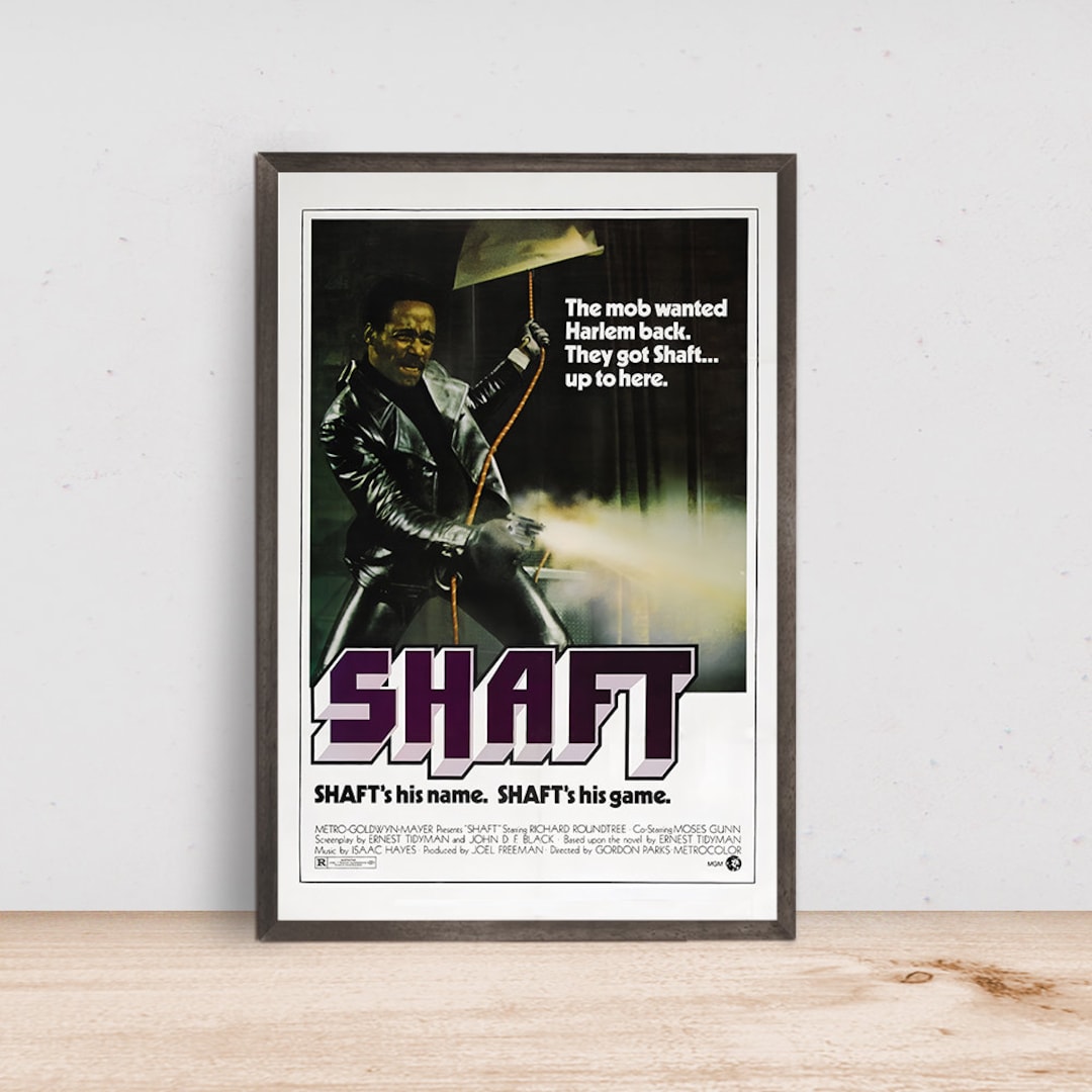 Shaft Movie Poster, Room Decor, Home Decor, Art Poster for Gift - Etsy
