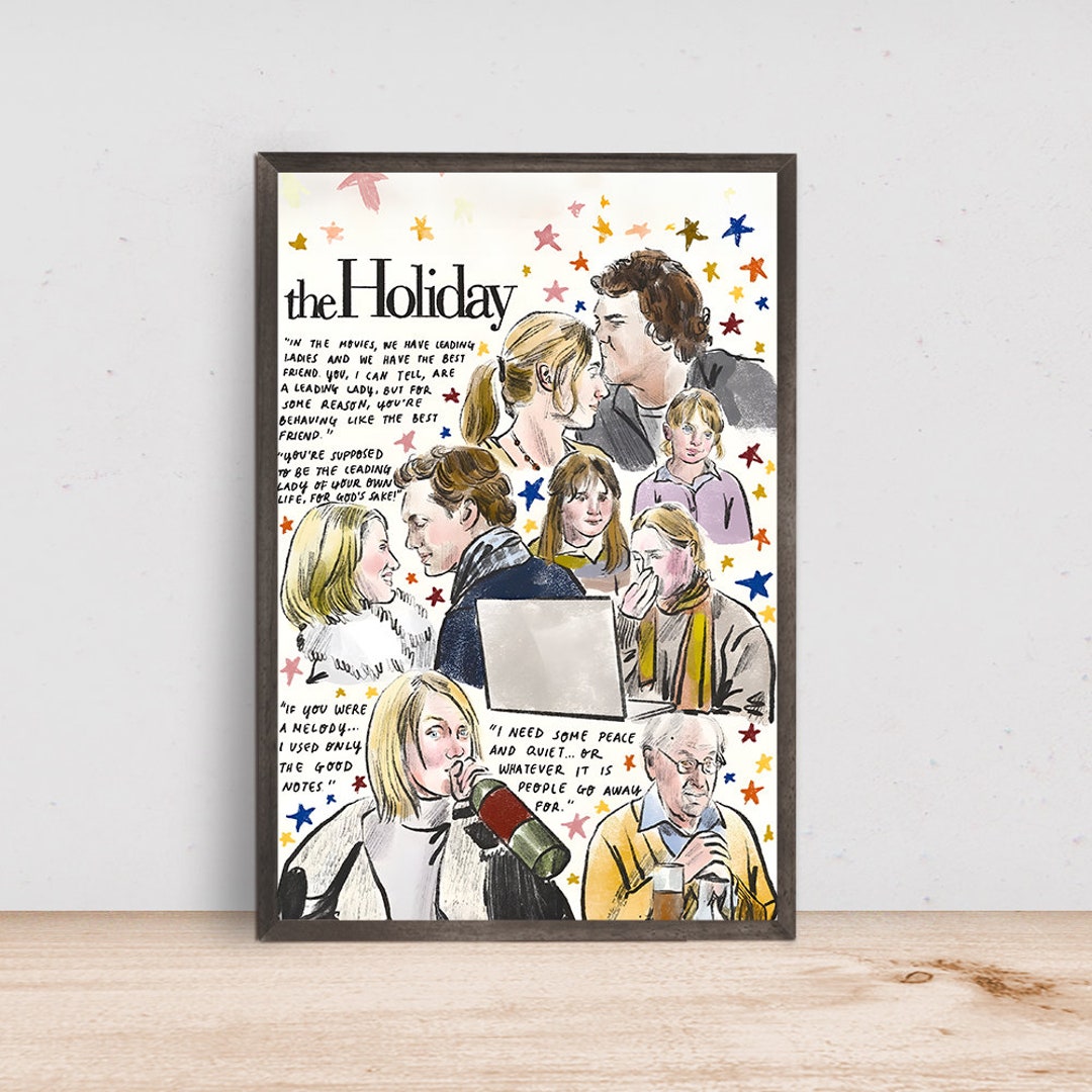 The Holiday Movie Poster, Home Decor, Art Poster for Giftcustom ...