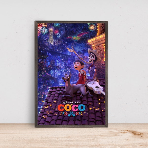 Coco Movie Poster - Etsy