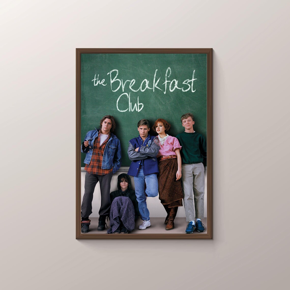 The Breakfast Club Movie Poster Room Decor Home Decor Art - Etsy